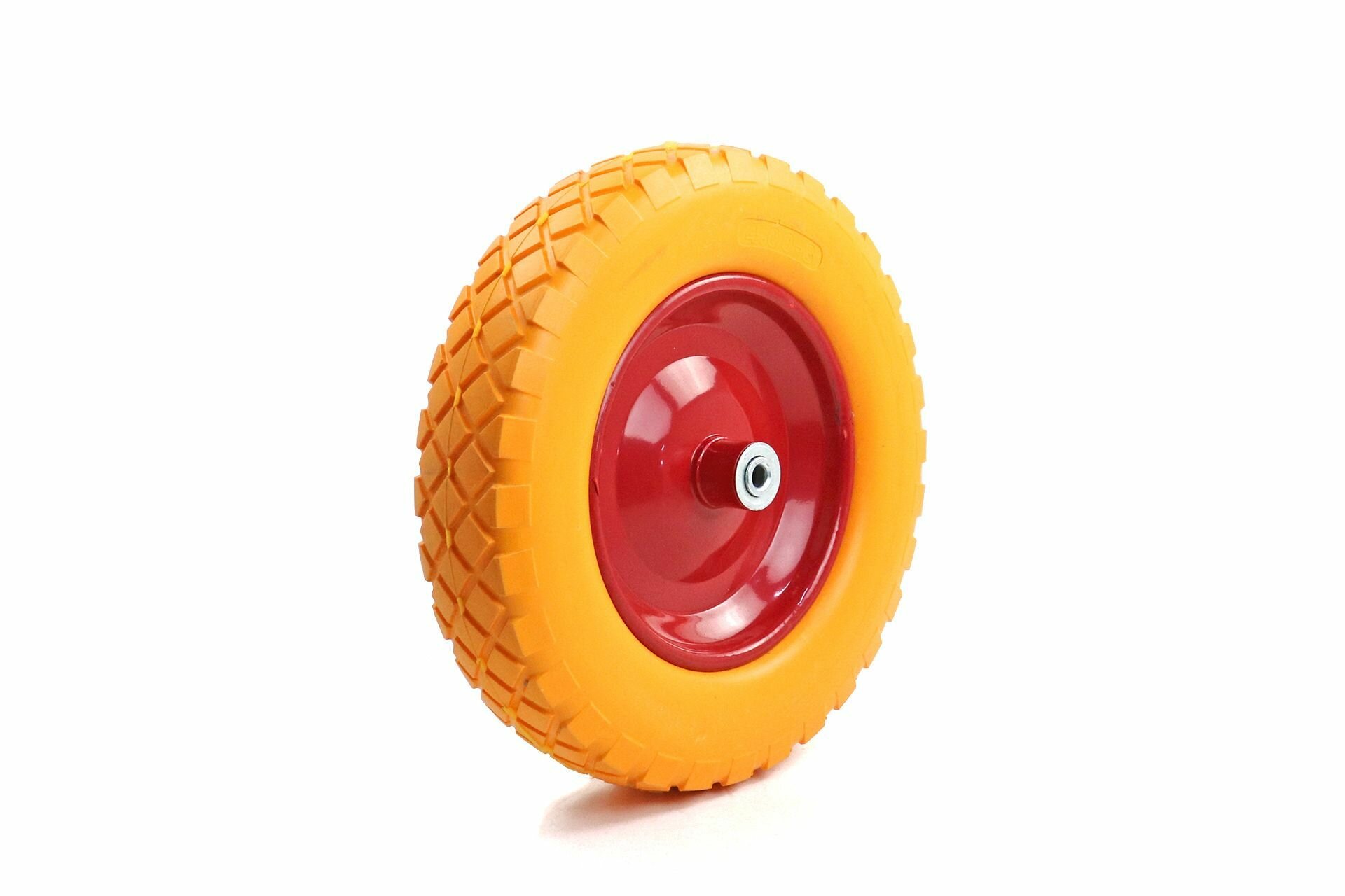 Колесо пена тачки садовой 8" 4,00-8" (W16) (под ось 12мм)