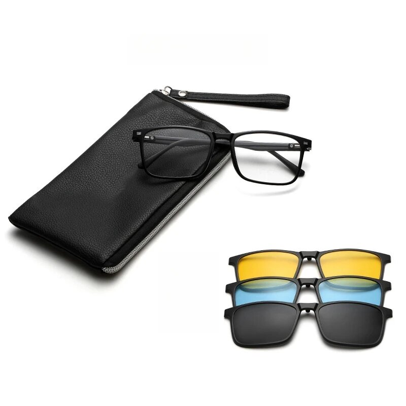 Очки-клипсы YIMARUILI, Bright Black C1