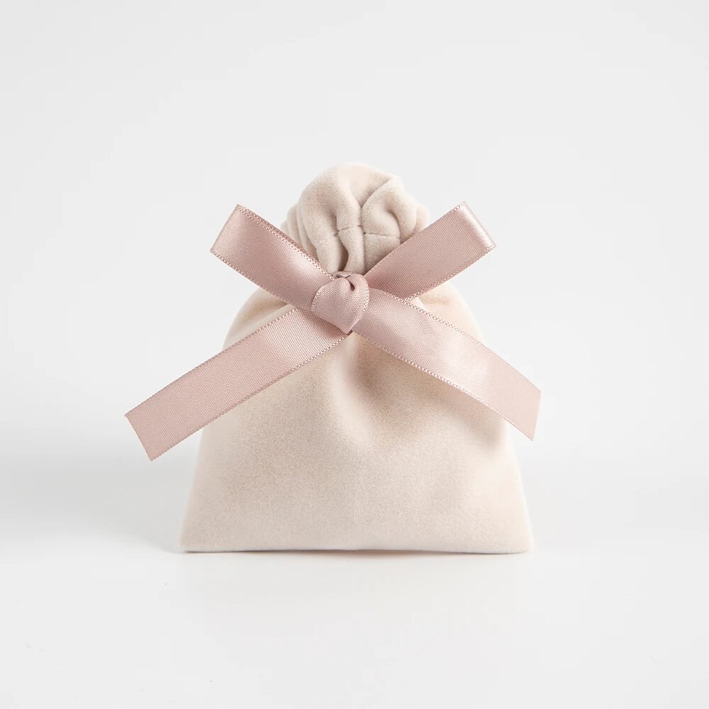 Бархатные подарочные сумки Weikende 10 шт. 12x15cm, style 17