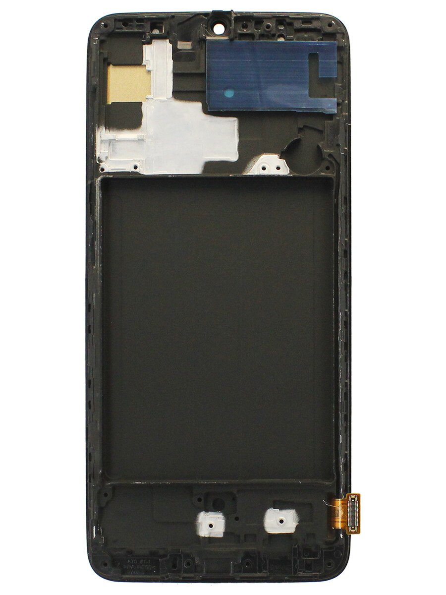 Дисплей для Samsung A705F Galaxy A70 модуль с рамкой и тачскрином (черный) (In-Cell)