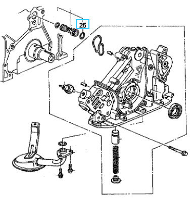 Уплотнительное кольцо 18.3х3.5; Артикул Honda: 91308P8AA01 (Оригинал)