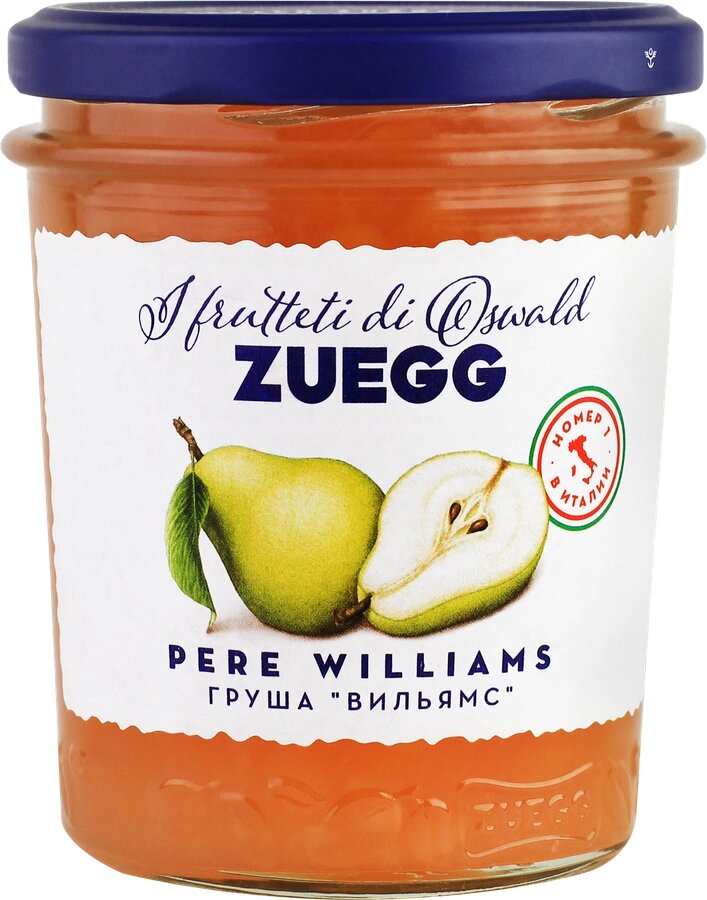 Конфитюр ZUEGG Груша Вильямс, экстра, 320г
