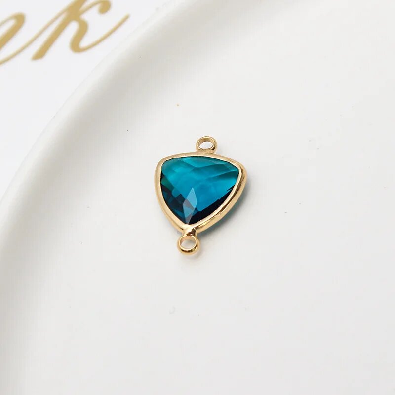 Ювелирные фурнитуры для рукоделия, медные окантовки, цирконы 5