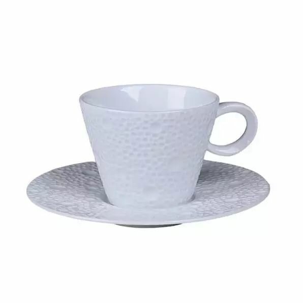 Чайная пара Home Chef Meteorite (175 мл), белая