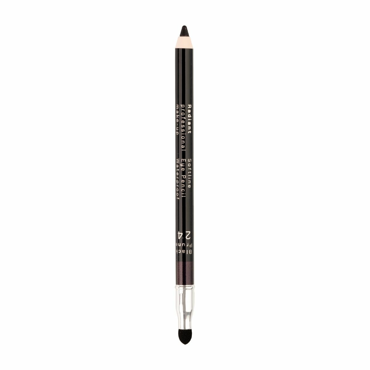 RADIANT Карандаш для глаз Softline Waterproof Eye Pencil (24 Black Prune)