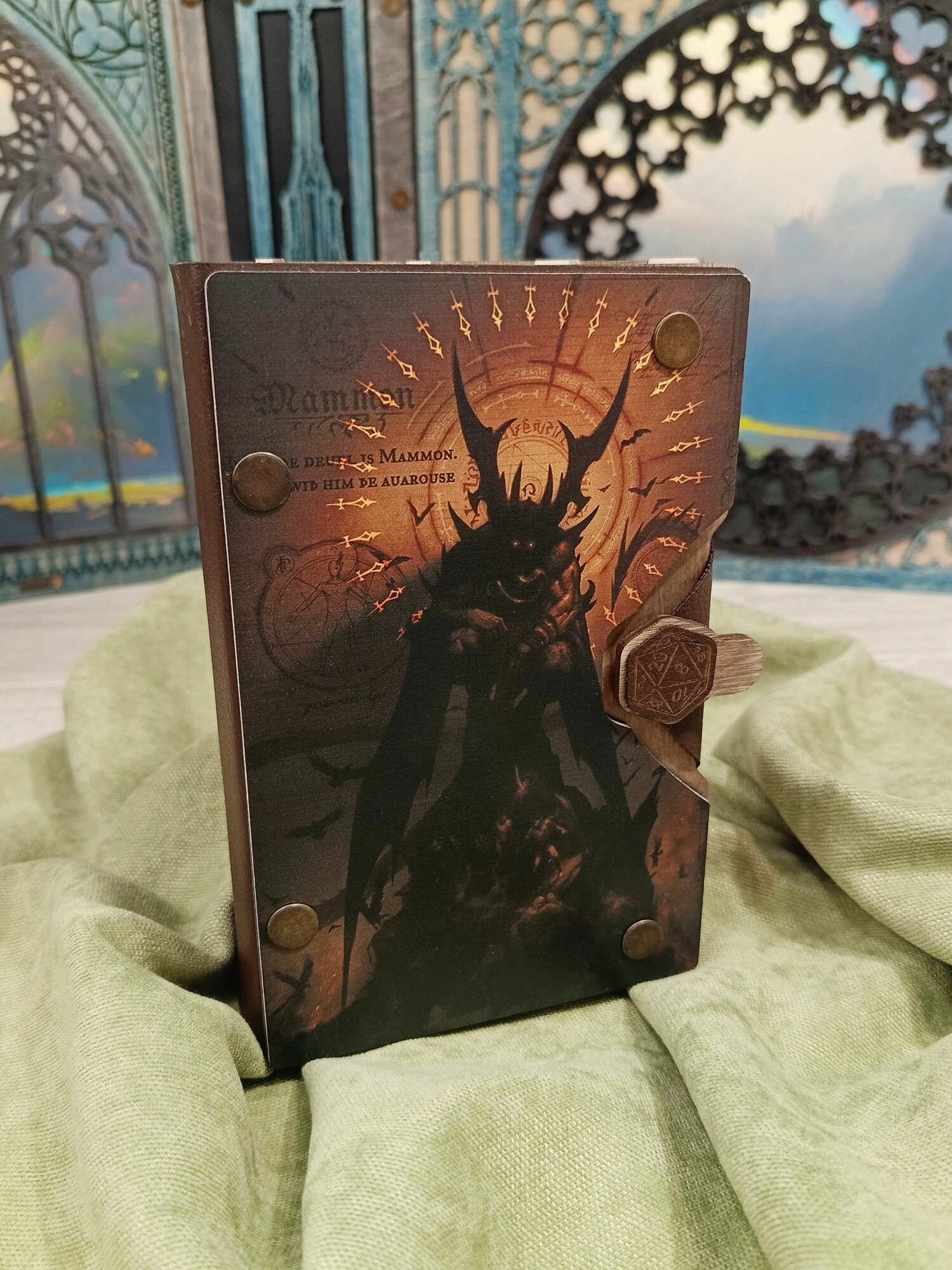 Дайскейс для кубиков днд "Маммон" для DnD, dungeons and dragons
