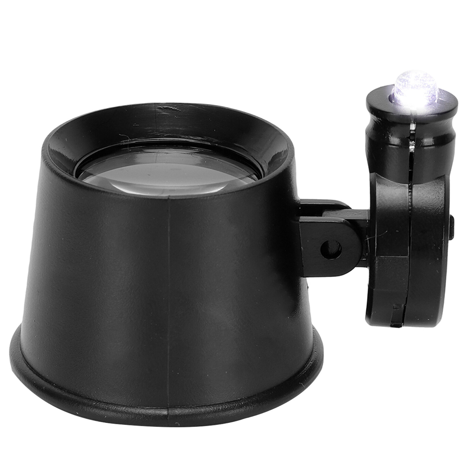 10-кратная лупа, портативная светодиодная лупа, увеличительное стекло, лупа для часов, ремонт ювелирных изделий