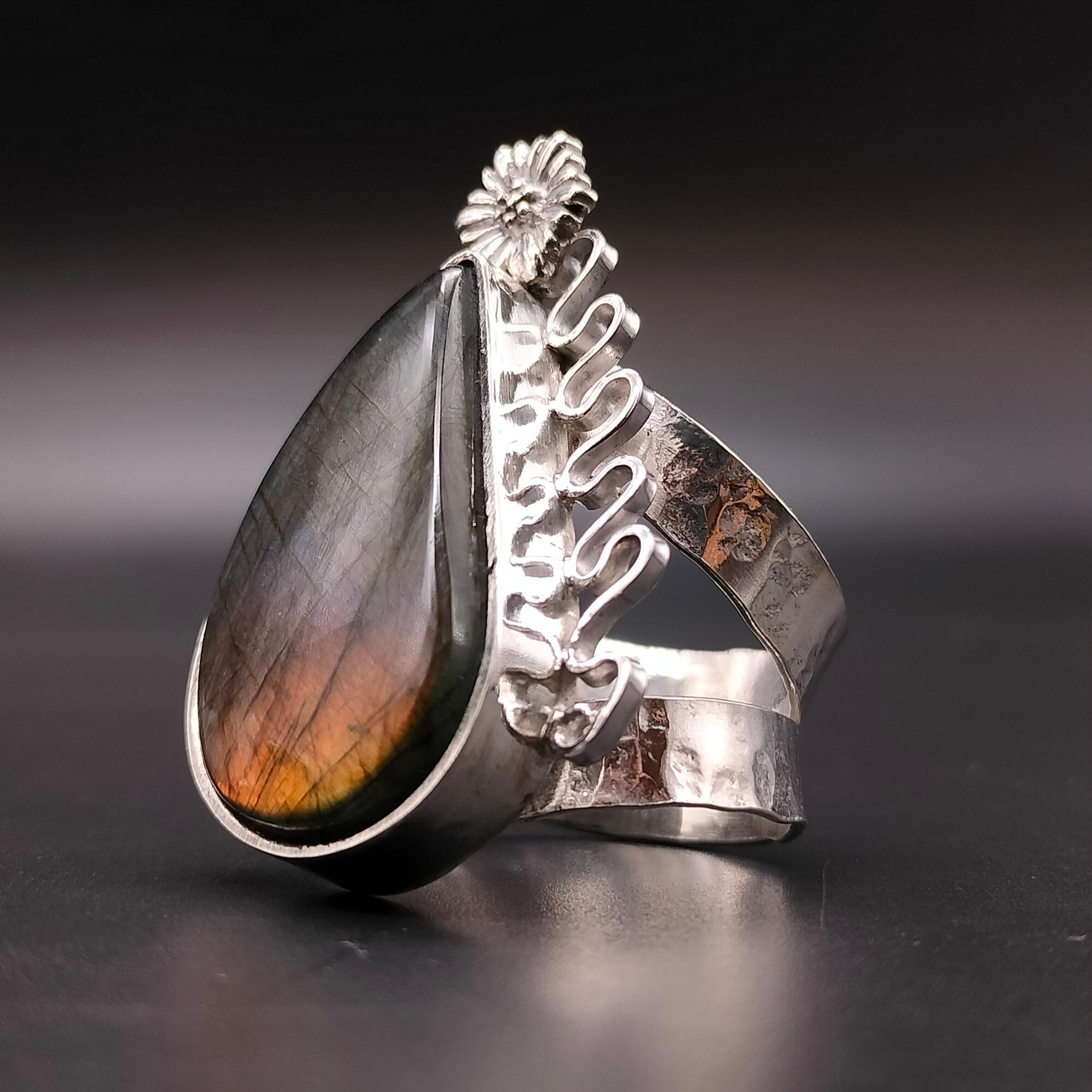 Перстень DENIRA RUSSIA, серебро, 925 проба