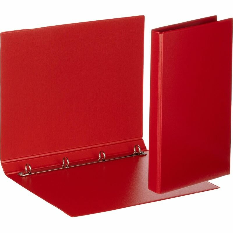 Папка на 4-х кольцах Bantex 25 мм, 1355-09 красная