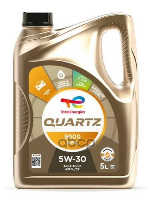 TotalEnergies Масло моторное синтетическое QUARTZ 9000 FUTURE NFC 5W-30, 5л