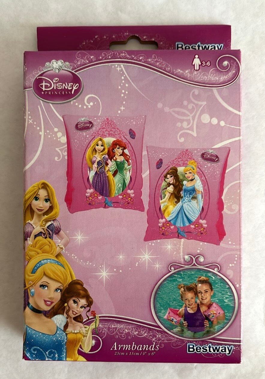 Нарукавники Bestway "Принцессы", ПВХ, 2 воздушные камеры, 3-6 лет, 23x15 см