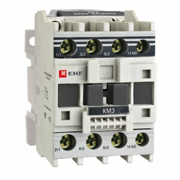 EKF PROxima Контактор КМЭ малогабаритный 9А 24В 1NO, ctr-s-9-24