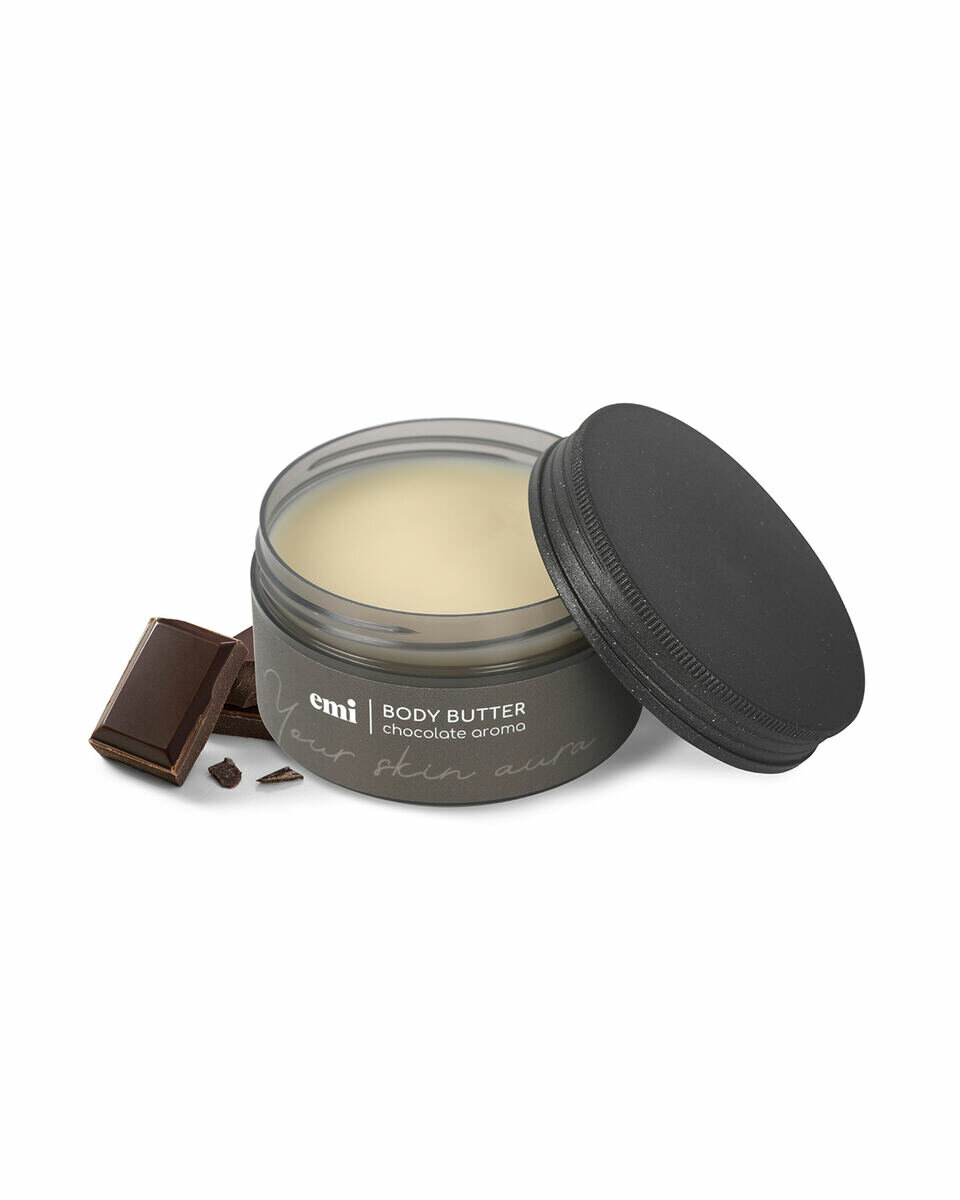 Шоколадное твердое масло для тела emi Chocolate Body Butter, 90 г
