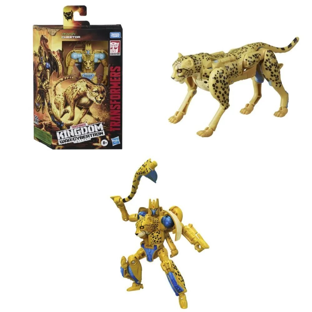 Трансформеры Hasbro Игрушка Transformers Kingdom War For Cybertron Trilogy WFC-K4 Cheetor 14cm
