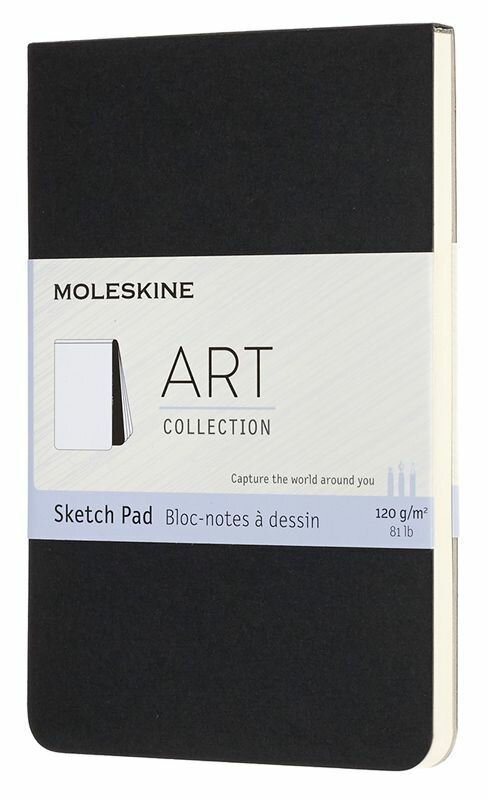Блокнот Moleskine Art Soft Sketch Pad черный