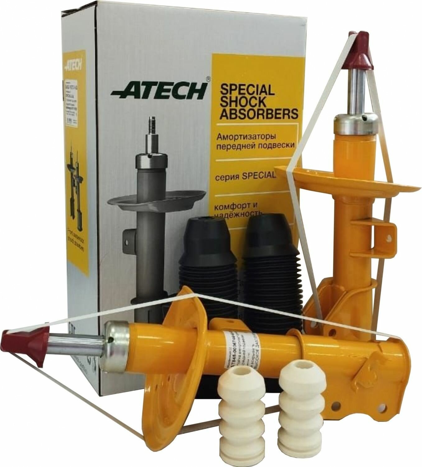 ATECH SPECIAL-GAS Стойки передней подвески Lada VESTA NG c пыльник. и отбойн. (2 шт.)