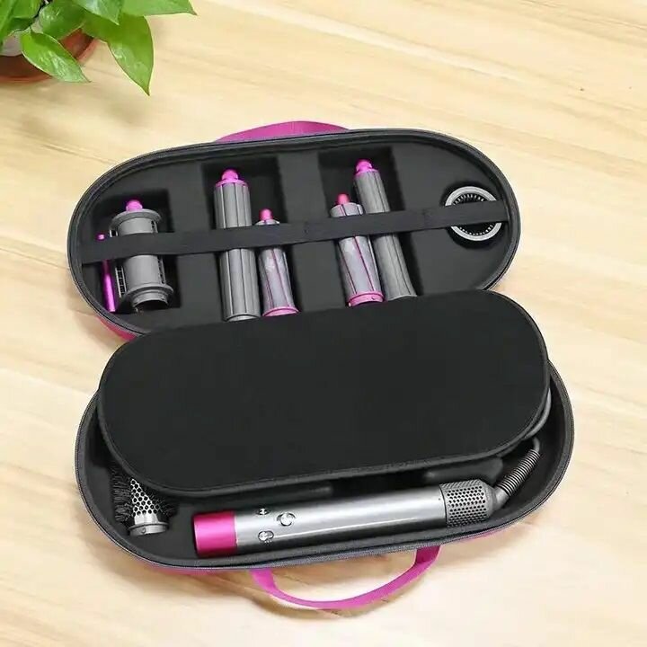Кейс для стайлера Dyson и аксессуаров / Дорожная сумка розовая