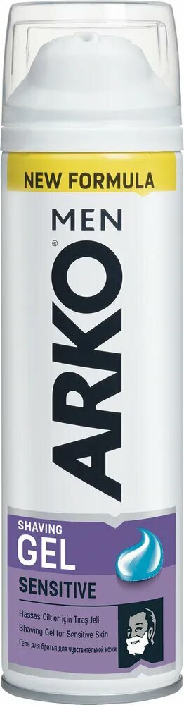 Пена для бритья Sensitive Arko, 200 мл