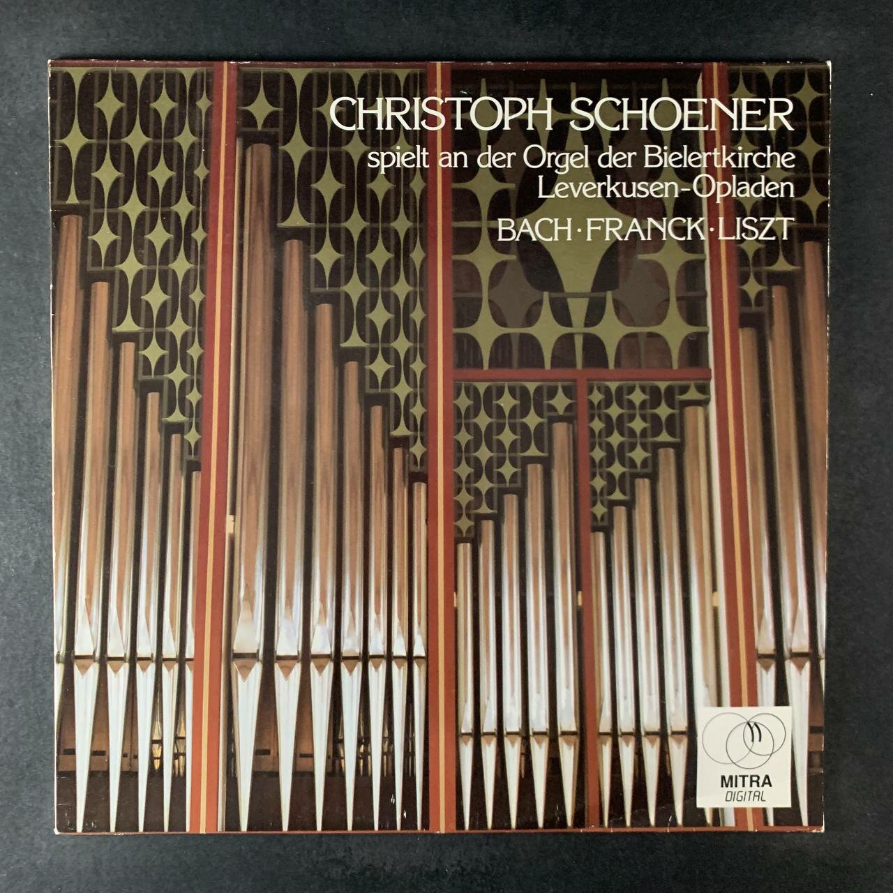 Christoph Schoener - Bach / Franck / Liszt (Виниловая пластинка, LP)