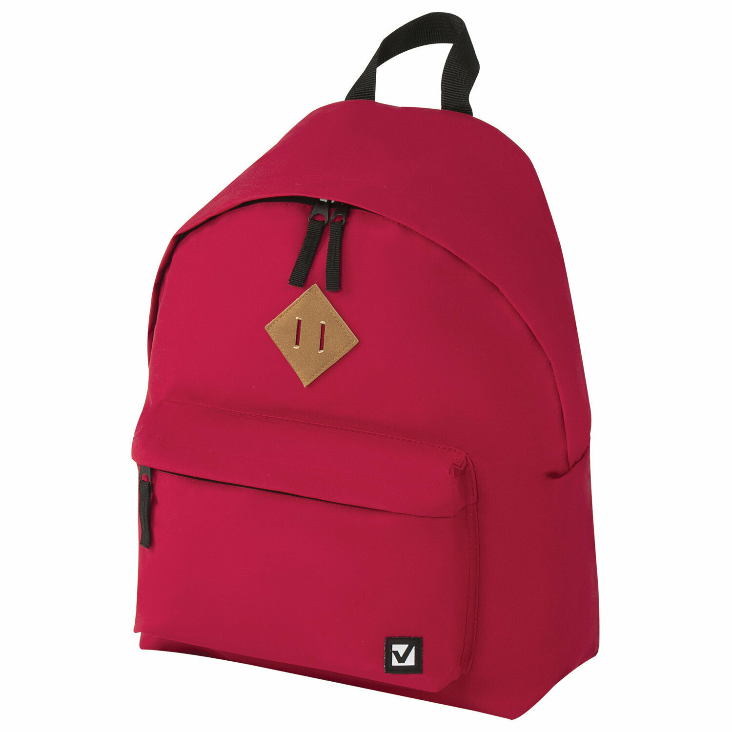 Рюкзак Brauberg 1 отделение, 1 карман, красный, 41х32х14 см