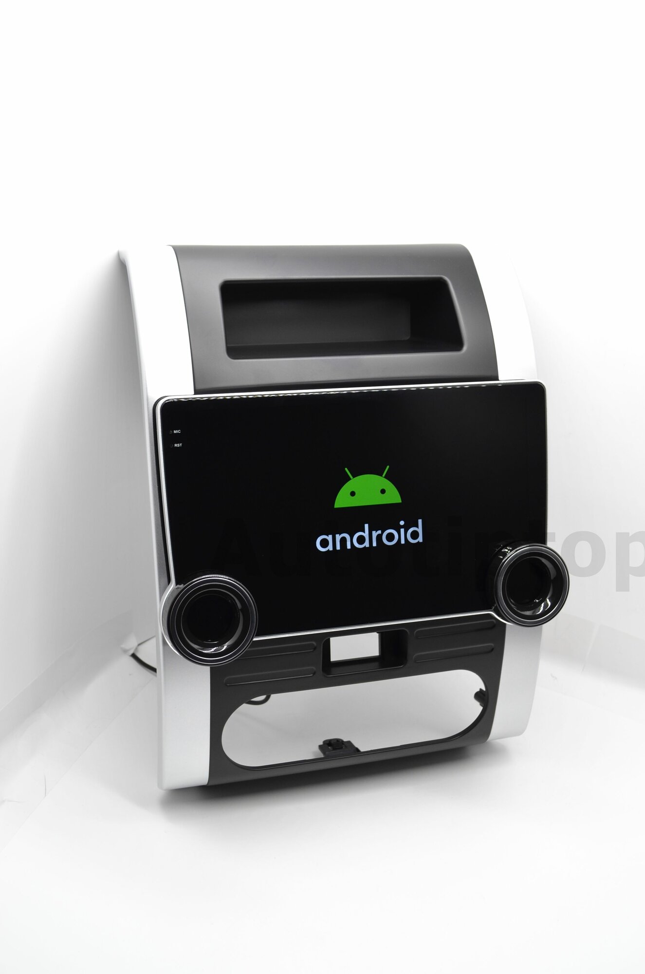 Большая магнитола Tesla 8 core 4/64 с крутилками Nissan X-Trail T31 2007-2015