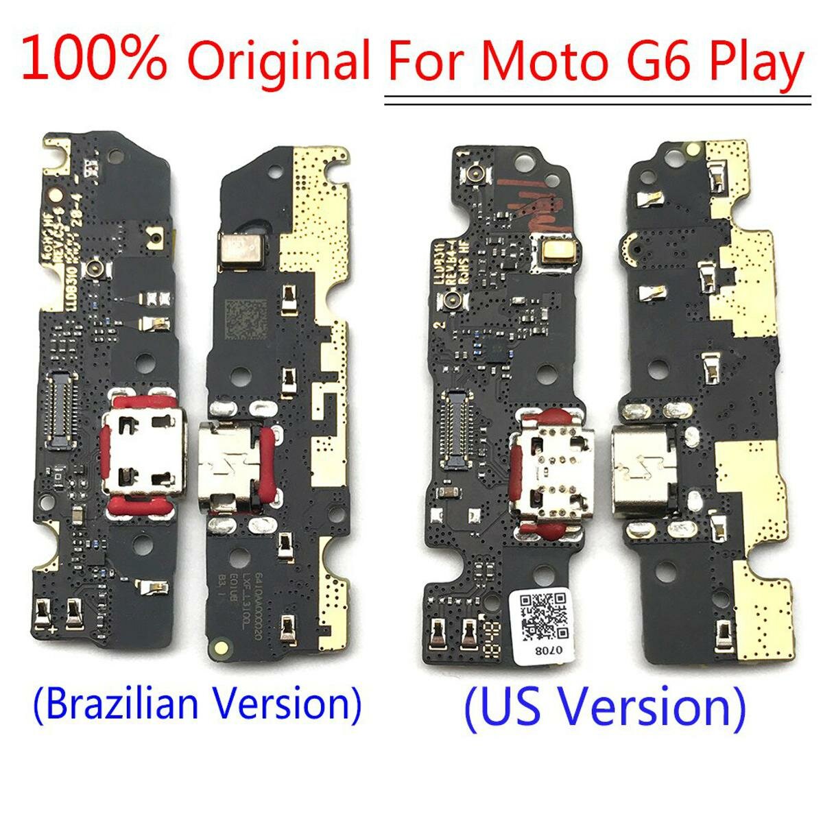 Оригинальный новый для Motorola moto G6 play G7 Play Power USB зарядное устройство порт зарядки микро док-разъем гибкий