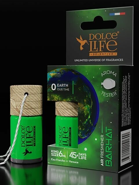 Ароматизатор подвесной бутылочка "Tensy" Эксклюзив бархат 6мл TB-25