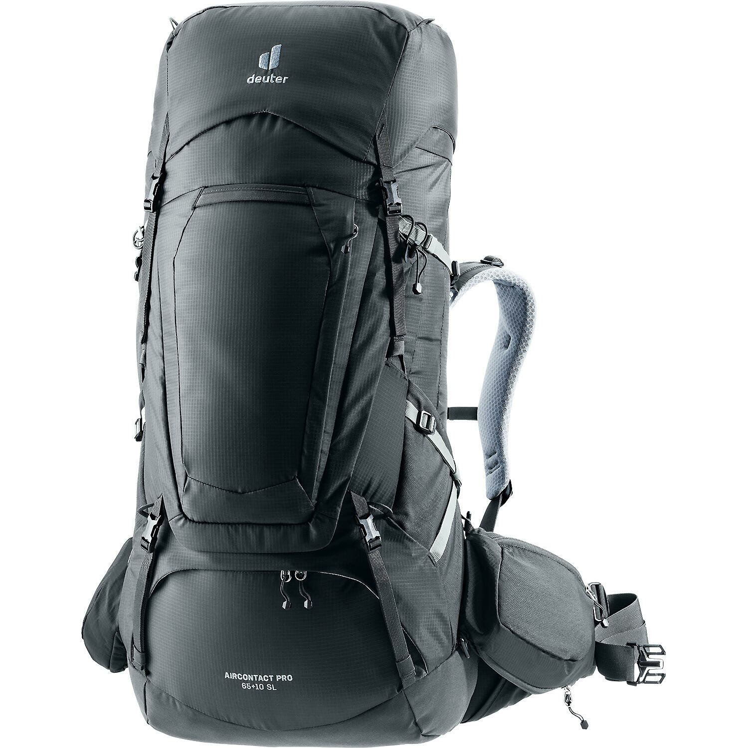 Decathlon Рюкзак туристический, женский Deuter Aircontact Pro 65+10 л, графитовый