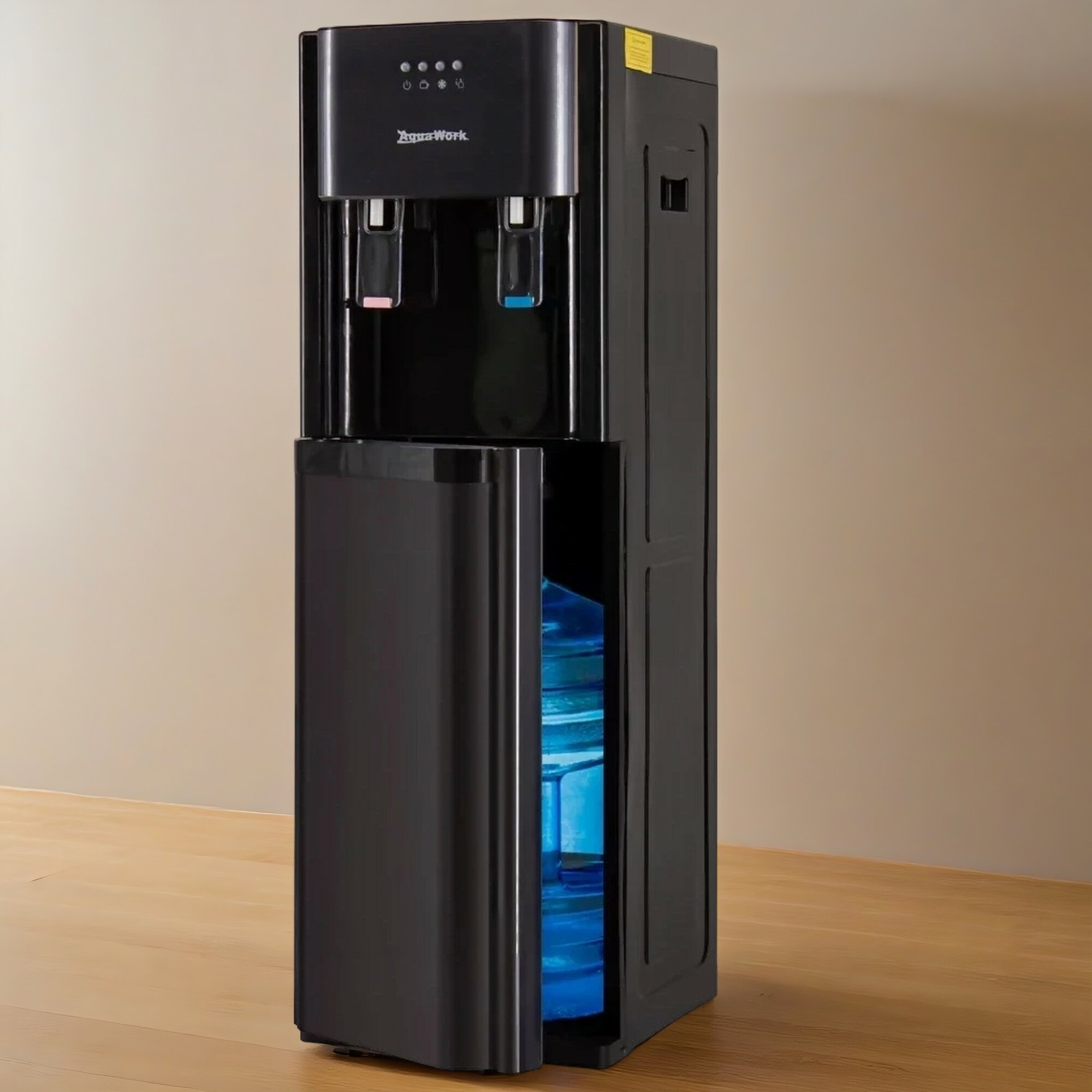 Кулер с нижней загрузкой Aqua Work 41-LDS графит. Гарантия 24мес.