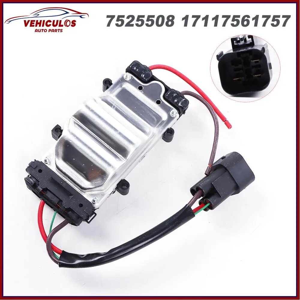 Модуль управления вентилятором радиатора для BMW 3 серии E46 316Ci 318i 320i 323Ci 328i 330Ci 325i 17117510085 7510085 17117503761 7503761