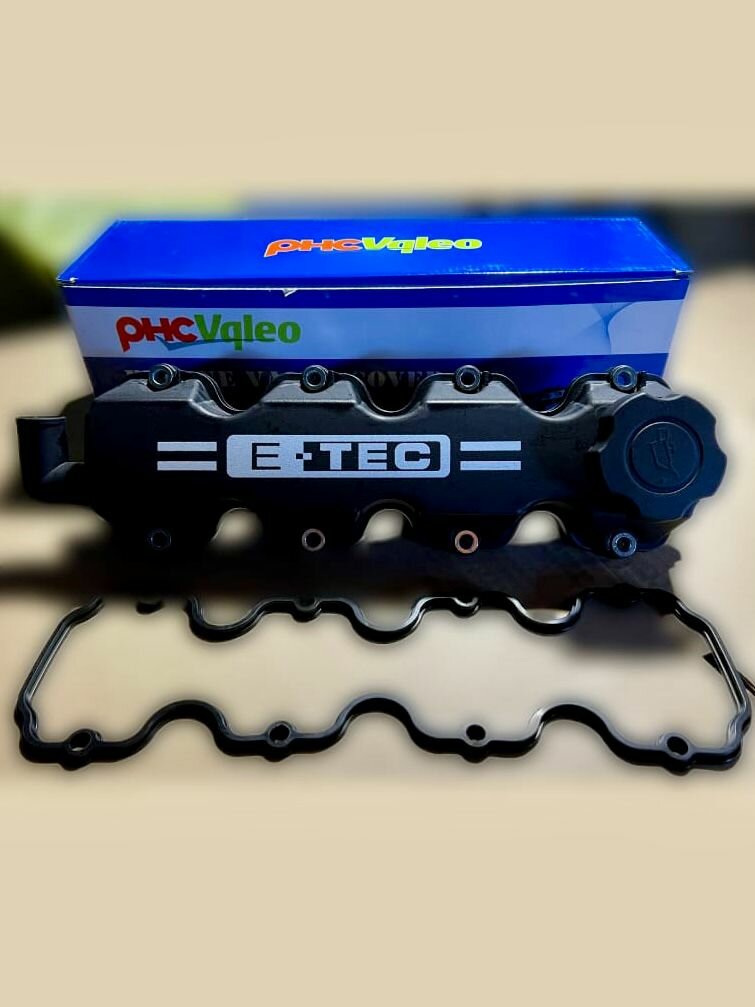 Клапанная крышка WEISMO для Daewoo Nexia/Chevrolet Aveo/Chevrolet Lanos, с прокладкой и заливной крышкой.