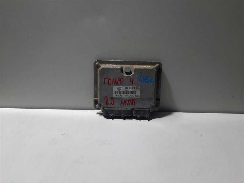 Б/У Блок управления двигателем Volkswagen Golf 4 / Фольксваген Гольф 4 AQY 2000