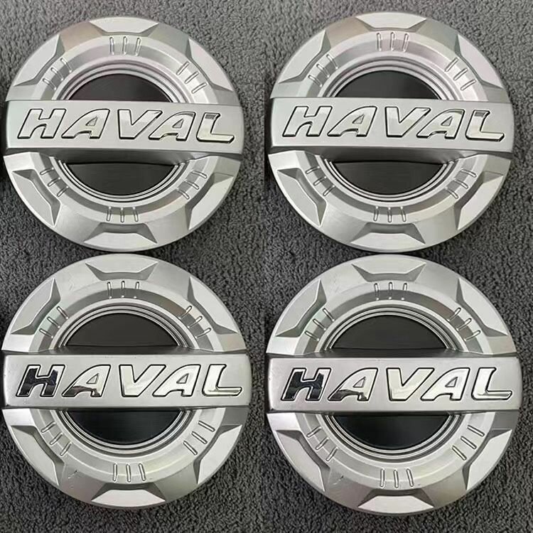 Колпачок на ступицу литого диска на автомобили HAVAL 69 мм, комплект 4 штуки Для H6 H6S F7 F7x