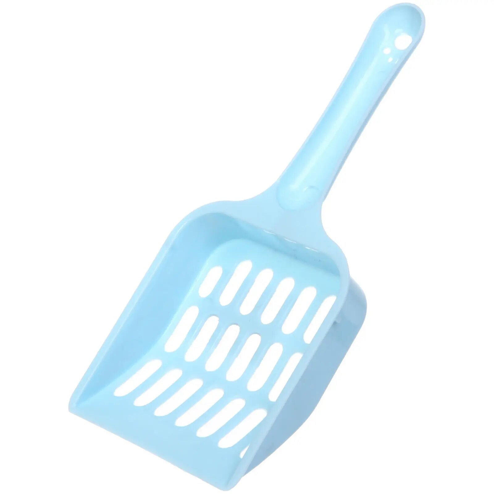 Совок для кошачьего туалета «донкоттико», голубой, 19,5х8,8см, удобный и практичный