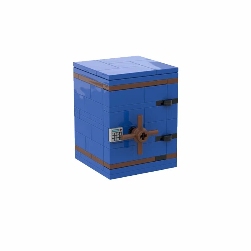 Блочный конструктор BRICKPANDA Синий сейф Z02-47 18+