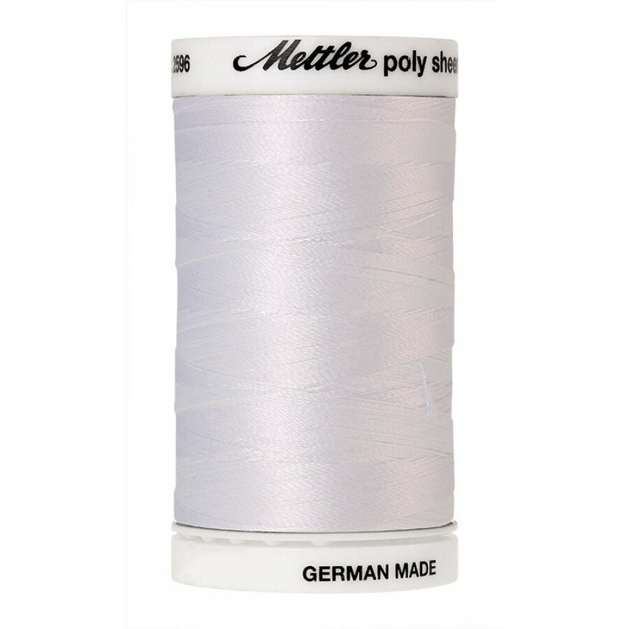 Нить для вышивания, POLY SHEEN METTLER, 800 м 0015 White