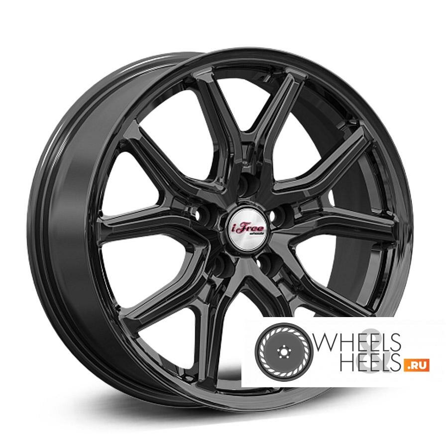 Диск автомобильный литой iFree Страйк 17x6.5 5x112 et33 dia57.1 Черный