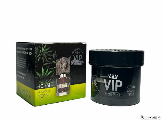 Ароматизатор воздуха (Банка 80мл) "Contact VIP" 9 BLACK AFGANO-по мотивам туалетной воды BLACK AFGANO