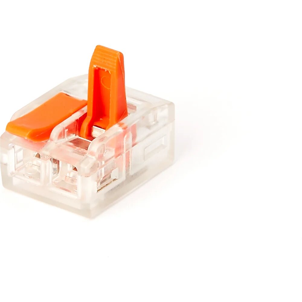 Клемма соединительная ALTECH LBB221-412, 10шт, ZIP пакет, полиамидный корпус, многоразовый, прозрачный цвет