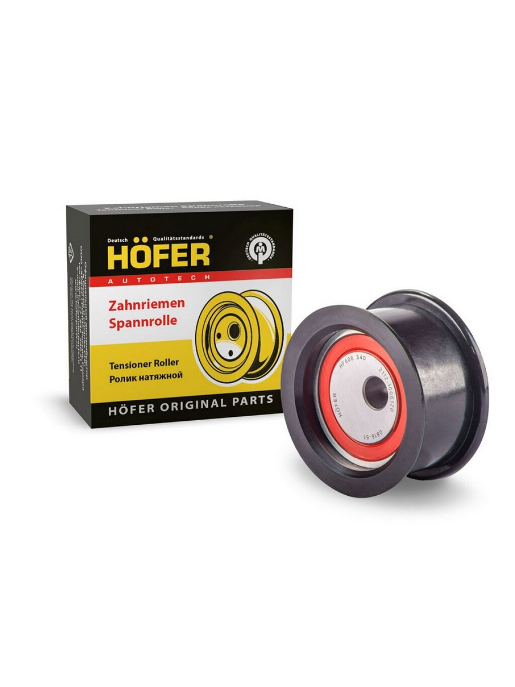 Ролик натяжителя 2112 (натяжной) "HOFER"