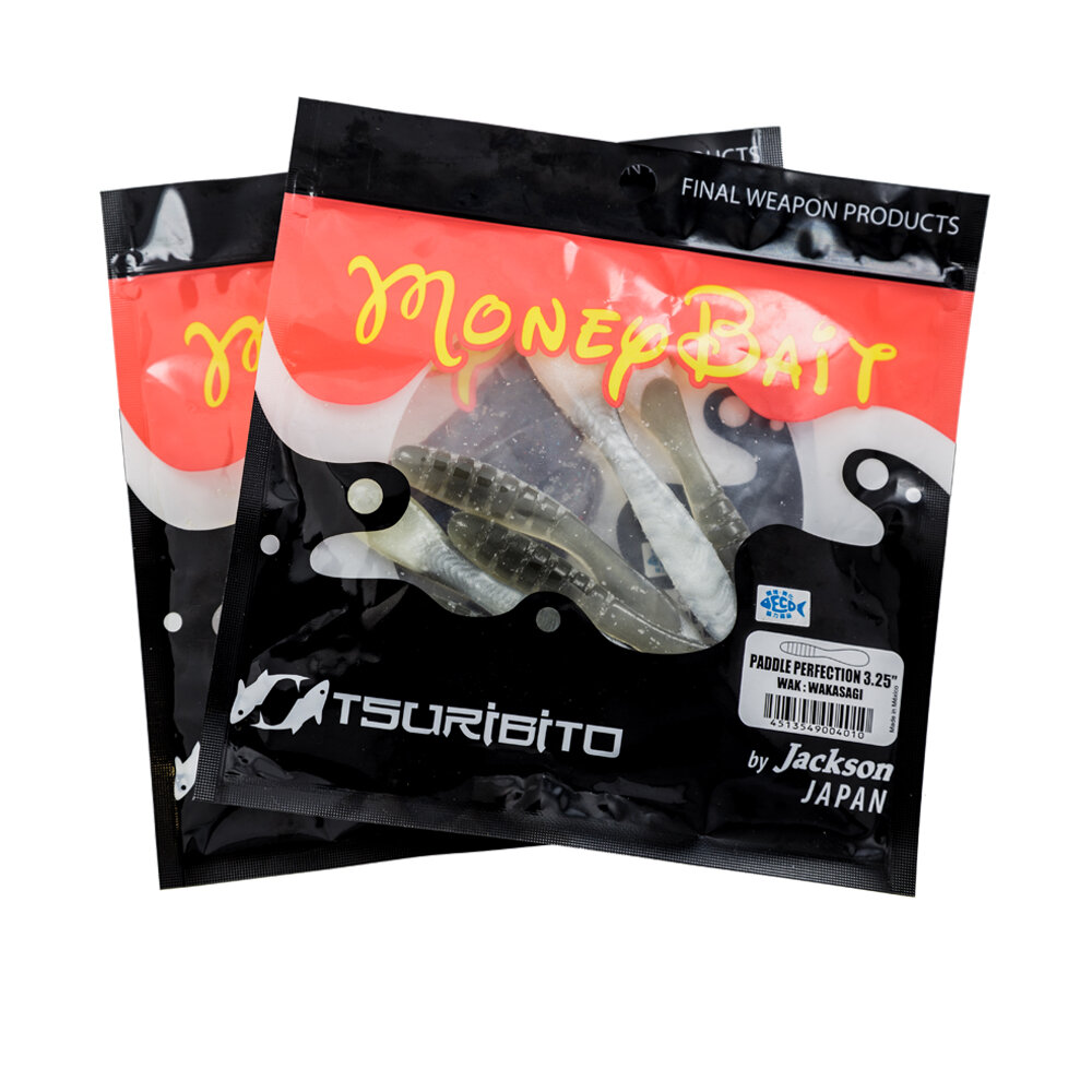 Мягкая приманка Tsuribito-Jackson PADDLE PERFECTION 3.25 / WAK