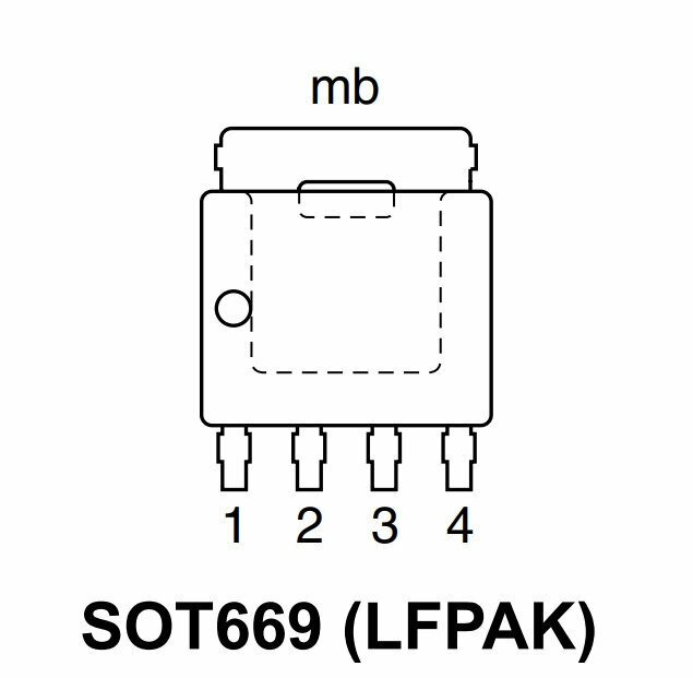 Микросхема PH6030AL N-Channel MOSFET 30V 79A LFPAK