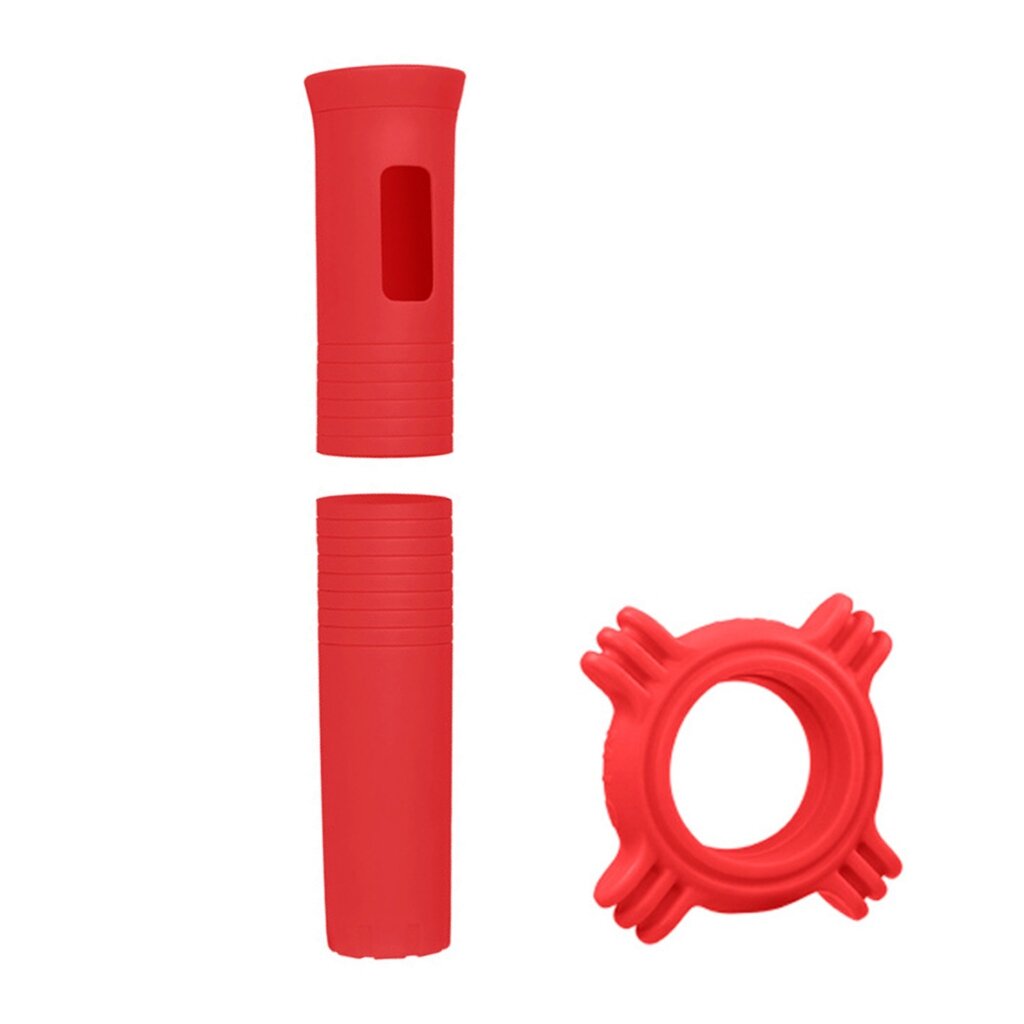 Силиконовый чехол для защиты беспроводных микрофонов и противоскользящая лента для караоке