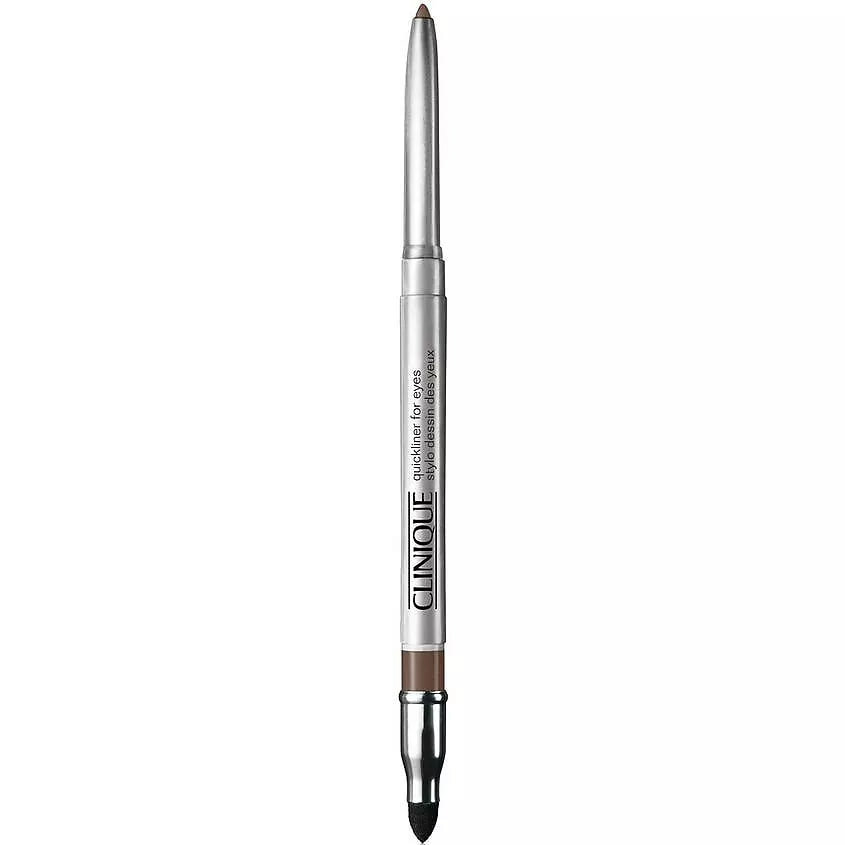 CLINIQUE Автоматический карандаш для глаз с растушевкой Quickliner For Eyes, № 3 Roast Coffee, 3 г