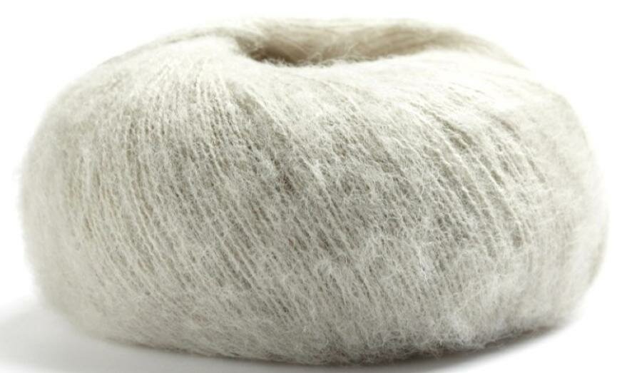 Cusi /Кузи/ пряжа Lamana, 100% альпака, 50г/225м (03, seidengrau (шелковисто-серый), серый)