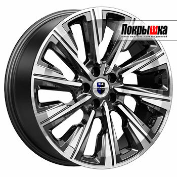 Диски литые K&K Галего (алмаз черный) 7.5х19/5х108 D67.1 ET45.0