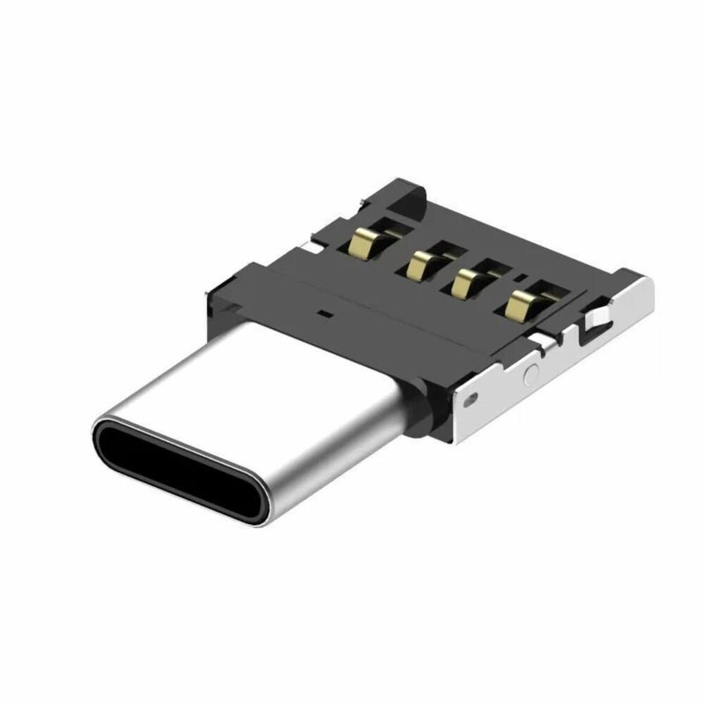 Миниатюра Адаптер USB-Type-C, USB 2.0, Подходит для ноутбуков, планшетов и т. д.