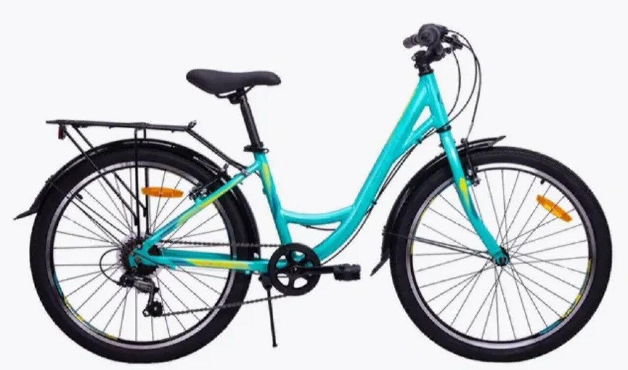 Подростковый велосипед Stels Miss 4300 V Z010 (2025) 24 Бирюзовый (130-150 см)