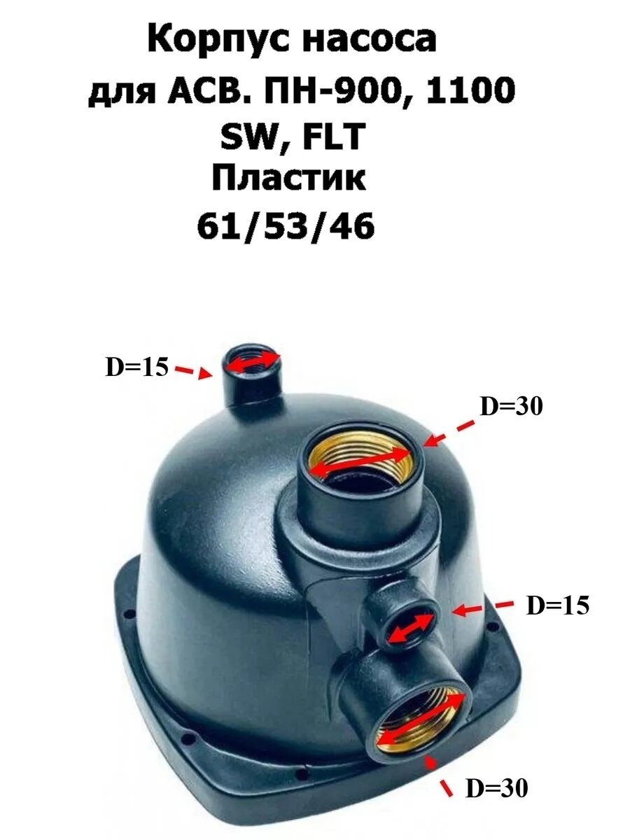 Корпус насосной станции Вихрь ПН-900
