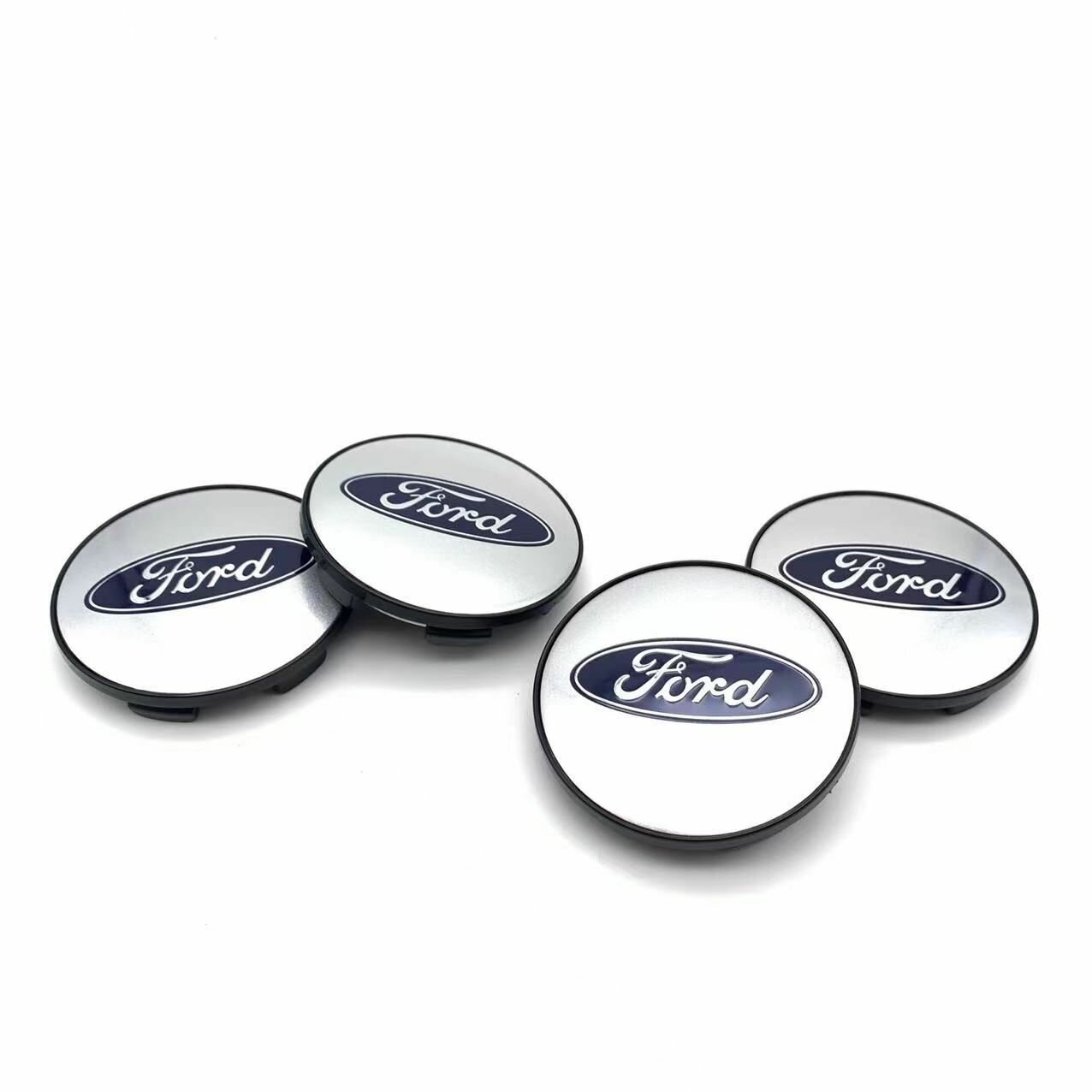 Колпачок на ступицу литого диска на автомобили Ford, размер 68/62.5/9мм, комплект 4 штуки.